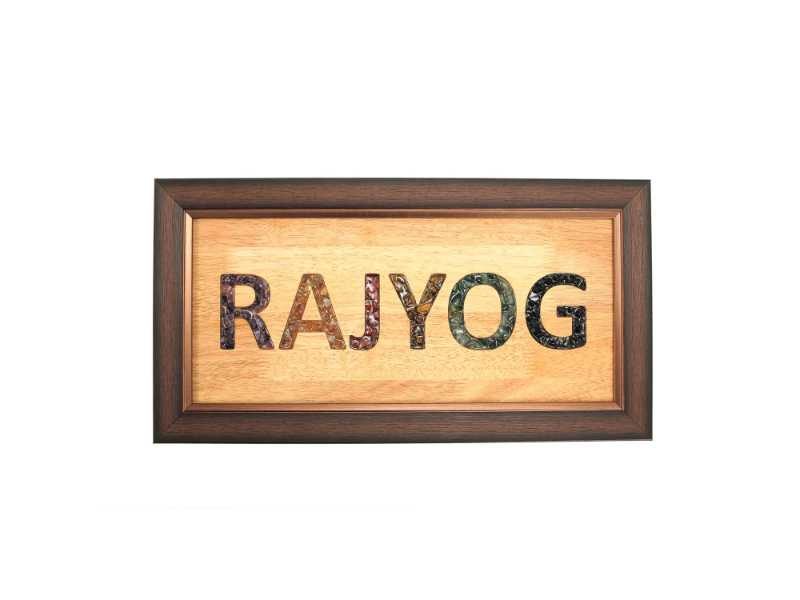 Rajyog Customized Name Plate Designs For Home Online In India